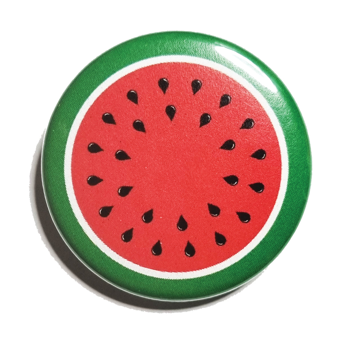 Palestine Watermelon Badge – Heavy Manners Artivism