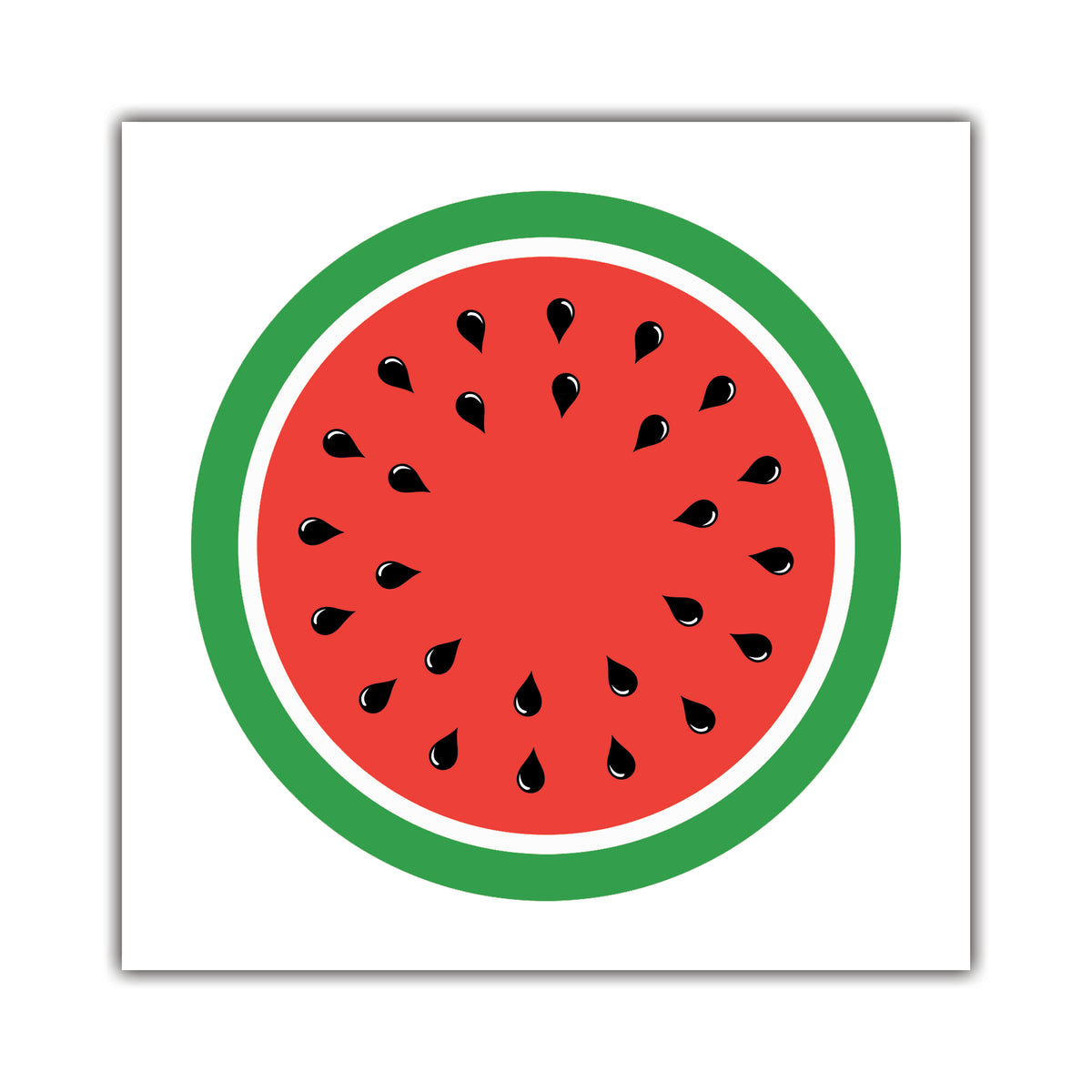 Palestine Watermelon Art Print – Heavy Manners Artivism