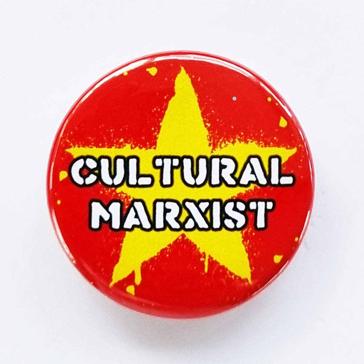 Cultural Marxist Badge – Heavy Manners Artivism