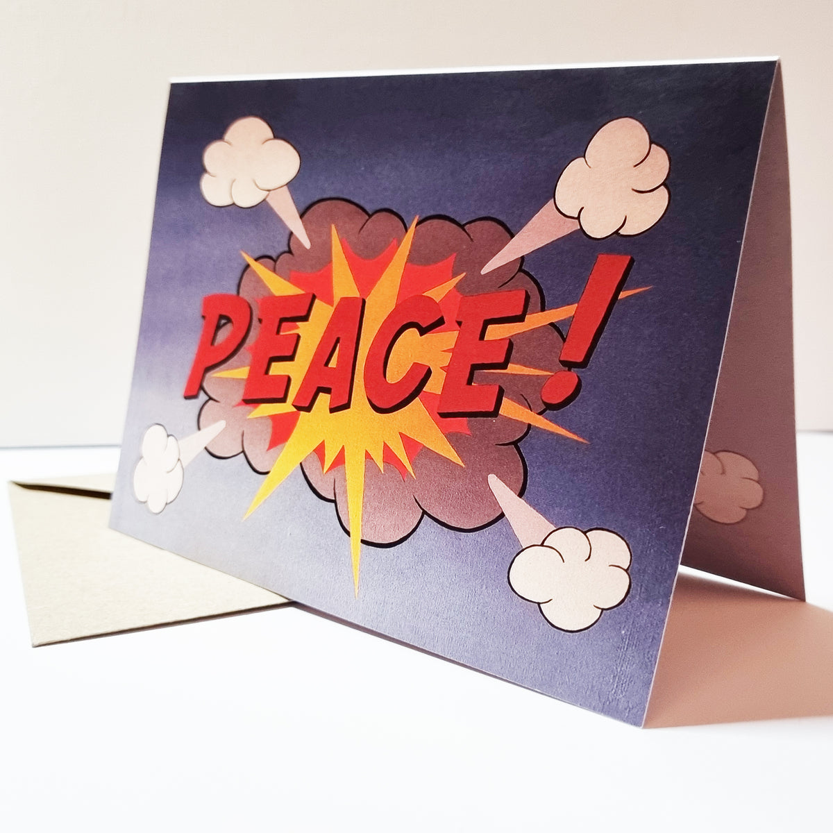 Peace Greetings Card – Heavy Manners Artivism